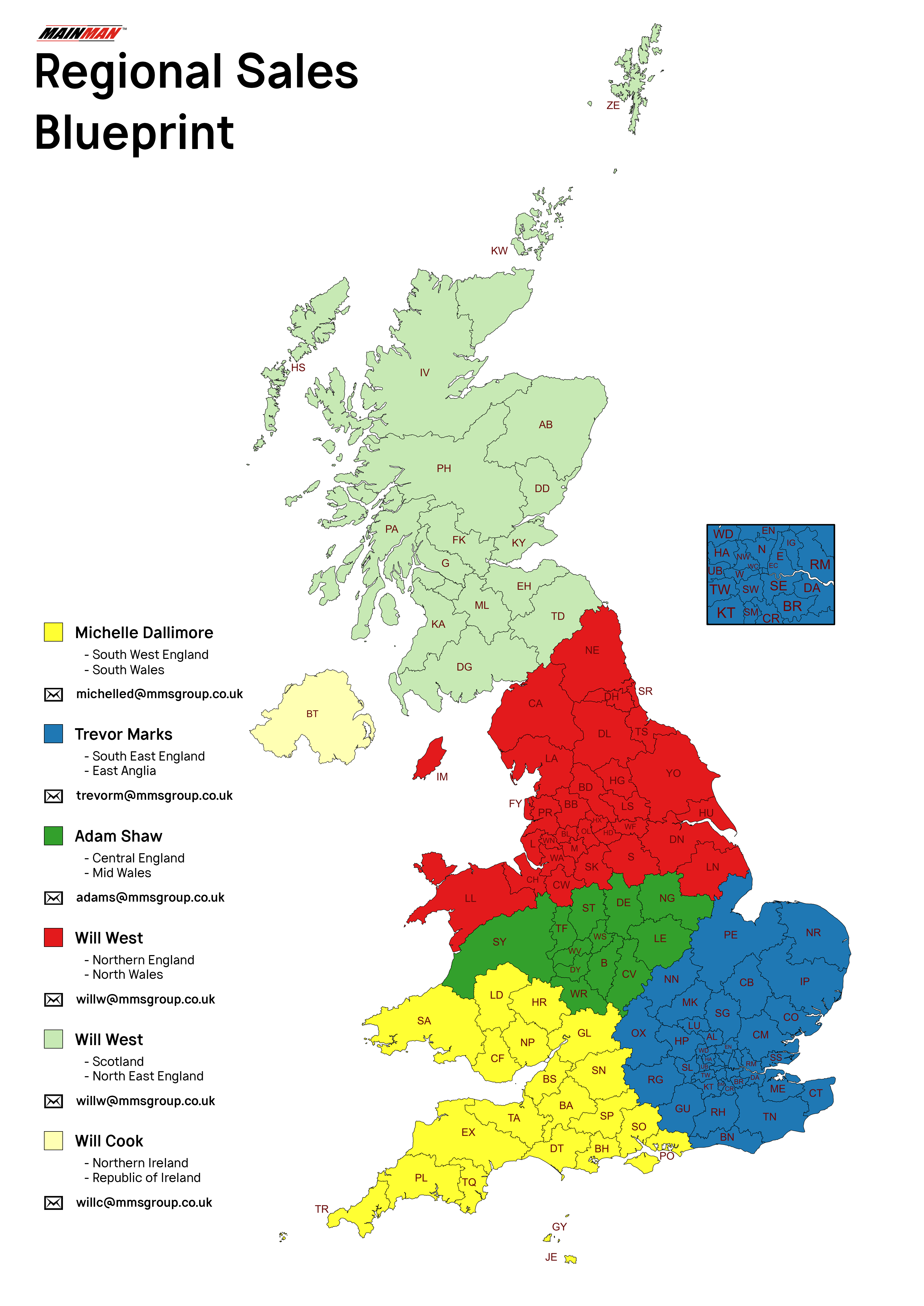 Regional Sales Blueprint | Warrior Protects