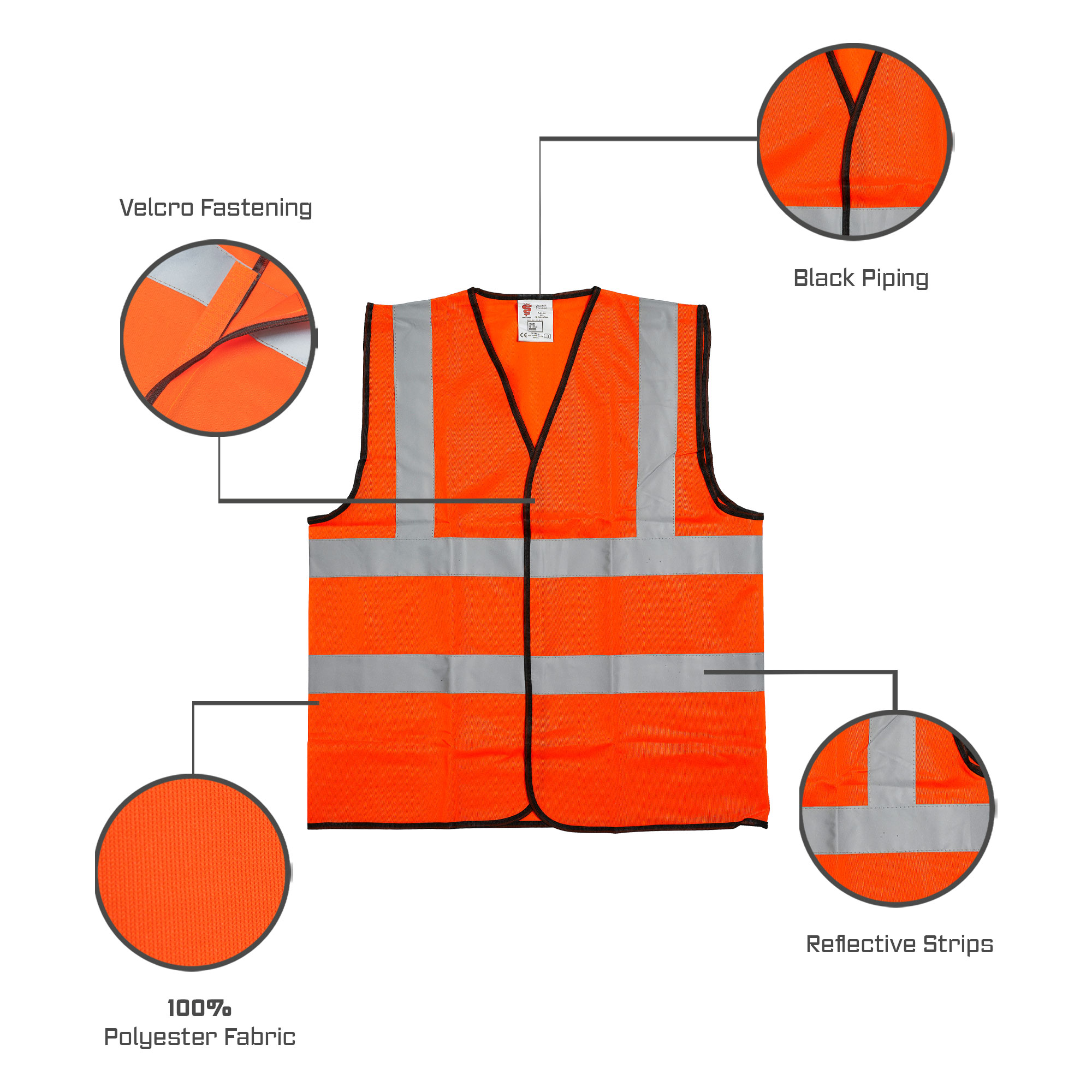 Hi Vis Waistcoat | Warrior Protects